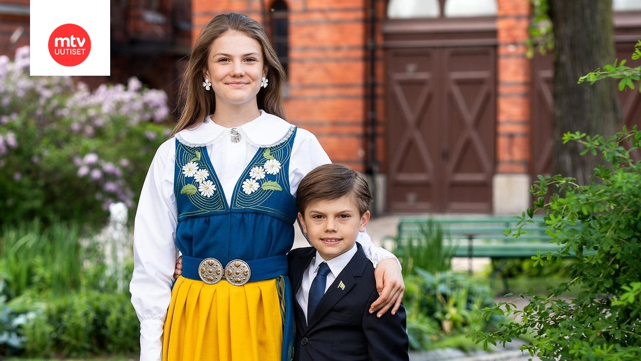 Prinsessa Estelle ja prinssi Oscar kansallispäivän kuvassa – suloinen ...