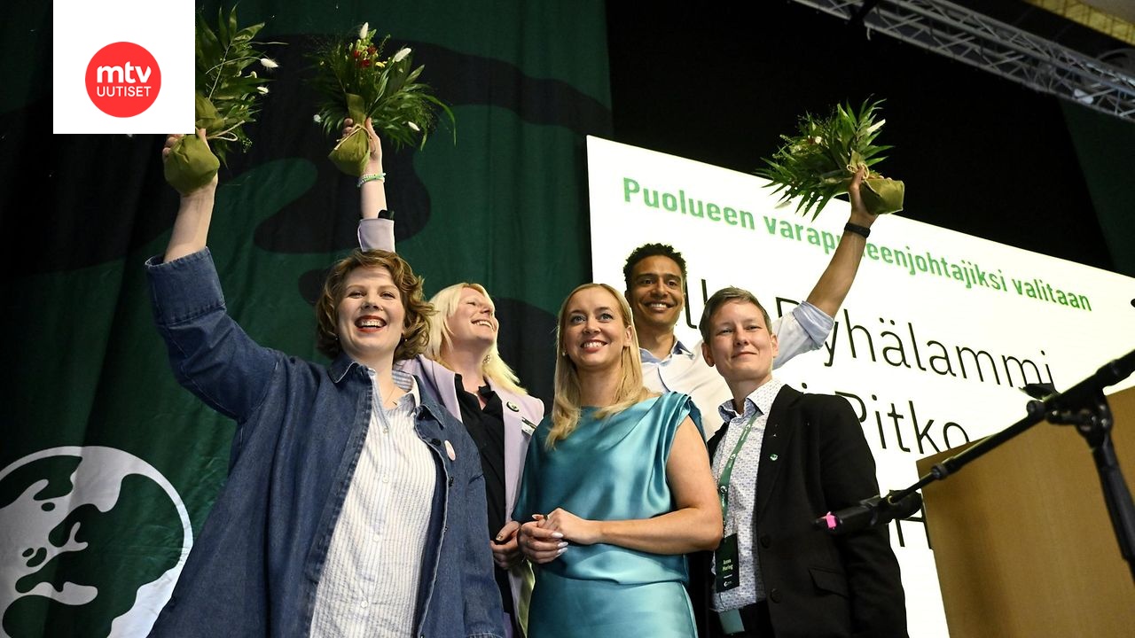 Vihreät valitsi puoluejohtoa | MTV Uutiset