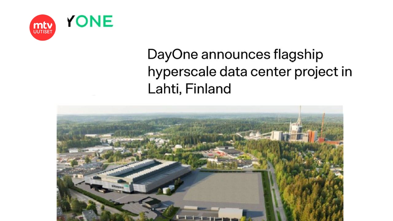 Lahteen tulossa 1,2 miljardin euron datakeskus | MTV Uutiset