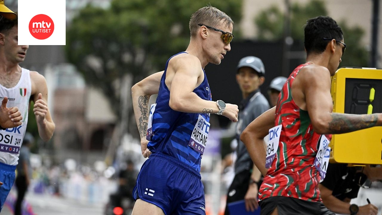 Veli-Matti Partanen sai linnunkakkaa päähänsä Tokion 20 km kävelyssä ...