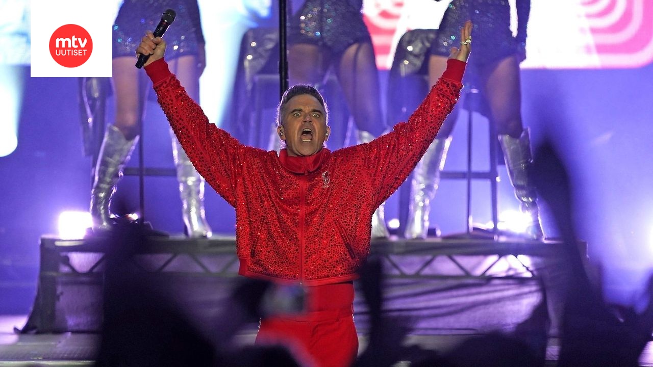 MTV seurasi: Robbie Williams tarjoili suomalaisyleisölle huumoria ja ...