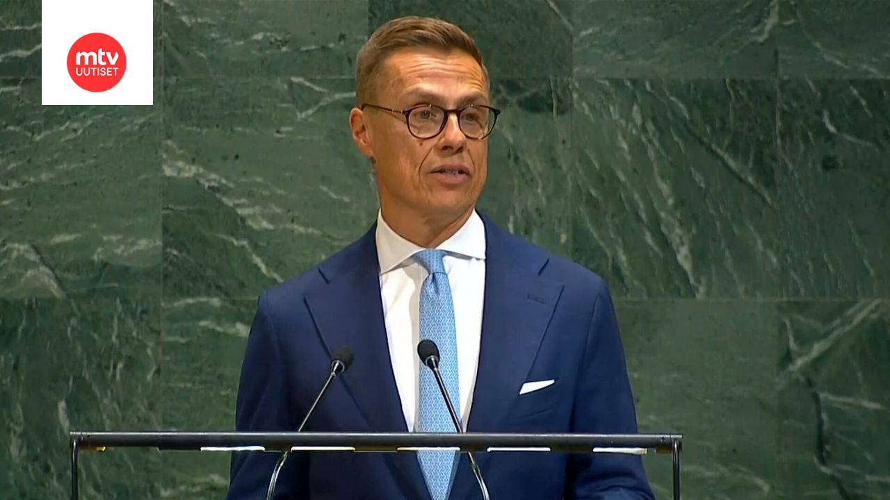 Tämä oli Stubbin viesti YK:lle – lue puhe sanasta sanaan | MTV Uutiset