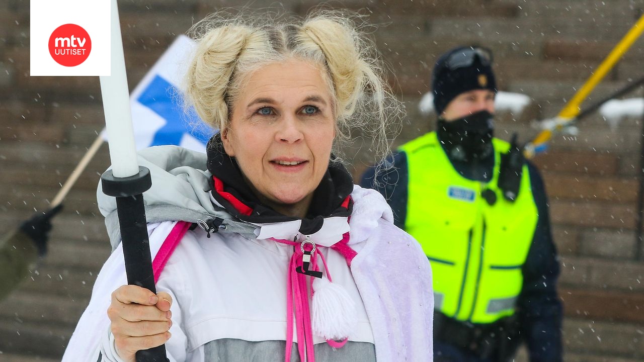 Totuuspuolueen puheenjohtaja Jaana Kavonius otettu kiinni | MTV Uutiset