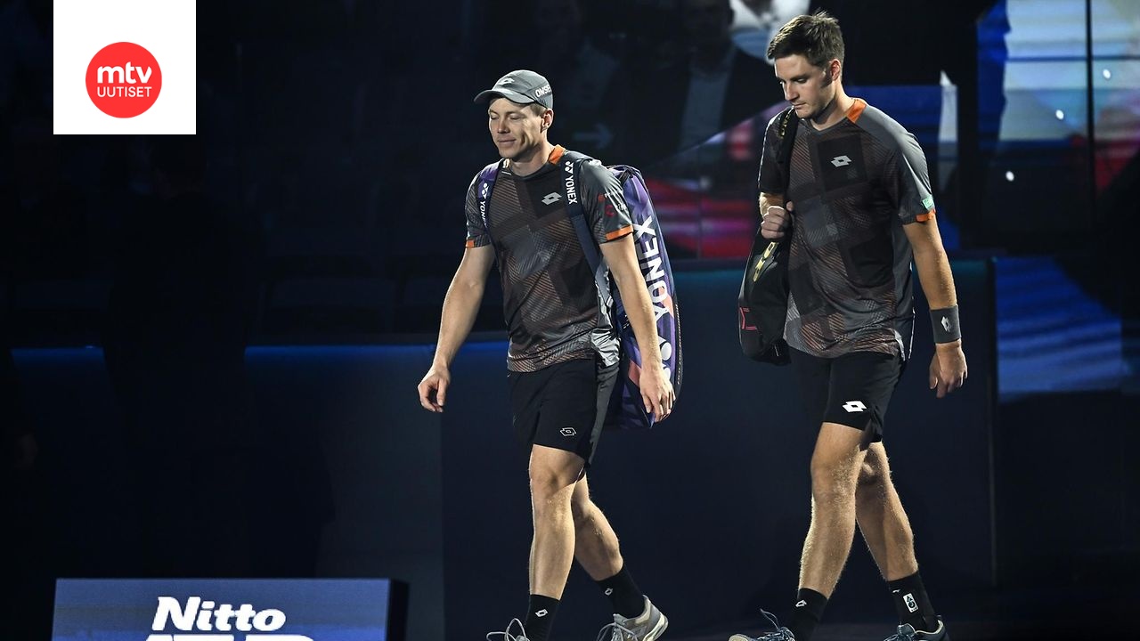 Harri Heliövaara ja Henry Pattern hävisivät toisen nelinpelissä ATP ...
