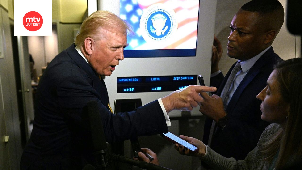 Trump haukkui toimittajaa possuksi | MTV Uutiset