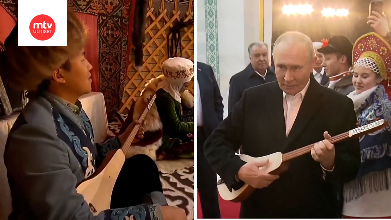 Putin musisoi Kirgisiassa | MTV Uutiset