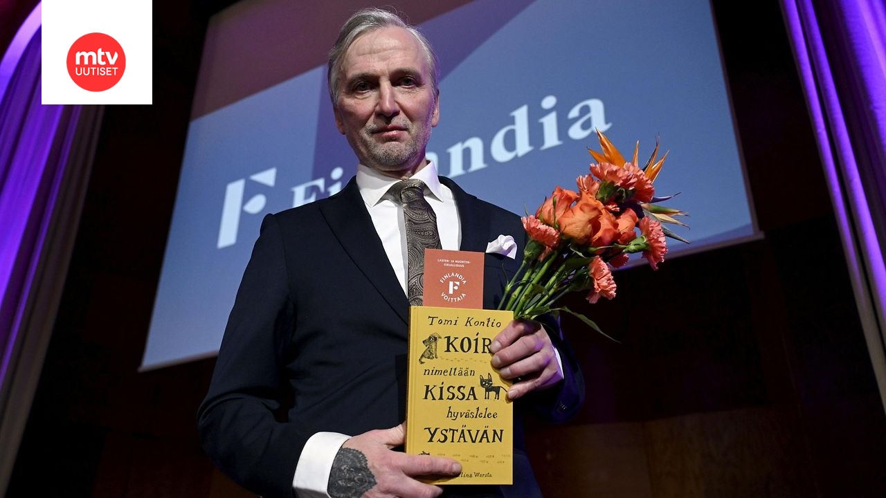 Tomi Kontio voisi lasten- ja nuortenkirjojen Finlandian | MTV Uutiset