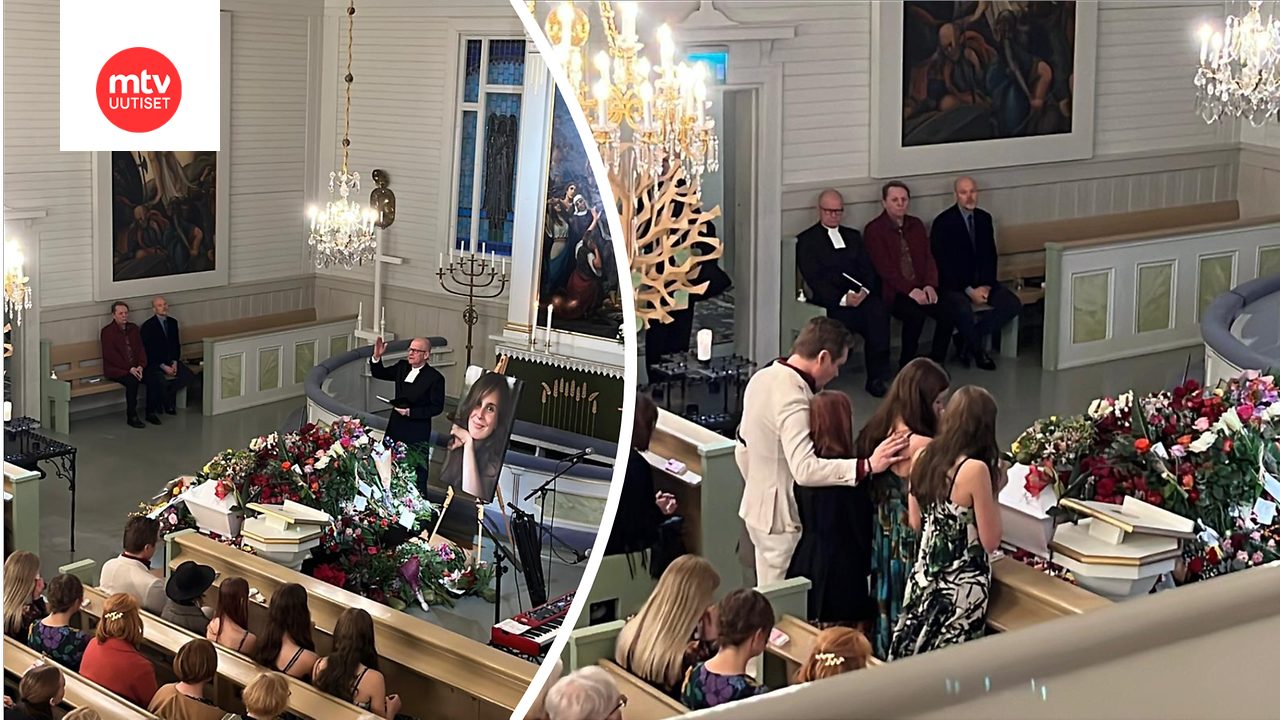 Olga Temonen siunattiin Iitin kirkossa | MTV Uutiset
