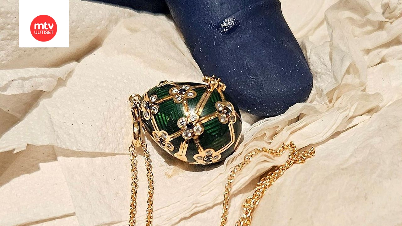 Varas nielaisi Fabergé-munakorun – perästä kuului | MTV Uutiset