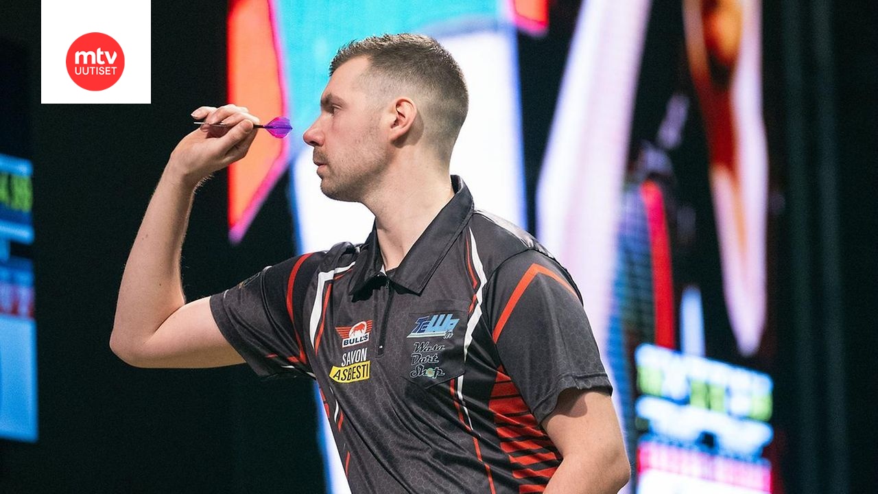 Teemu Harju heittää dartsin MM-kisoissa ja tienaa isot rahat | MTV Uutiset