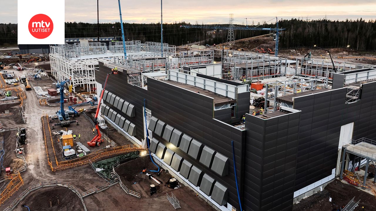 Kaavailtu uusi datakeskustuki saa kiitosta ja kritiikkiä | MTV Uutiset
