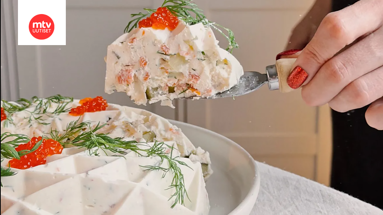 Kylmäsavulohimoussekakku | Resepti | Makuja | MTV Uutiset