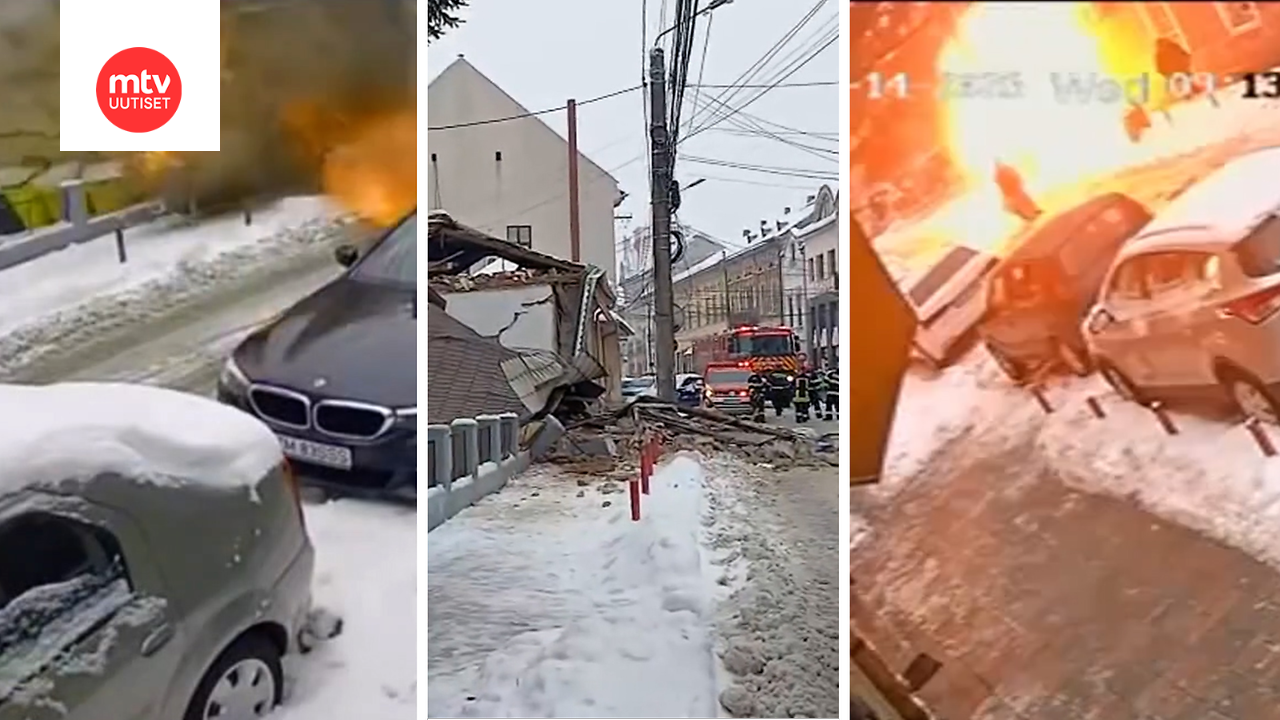 Poliisiasema räjähti Romaniassa | MTV Uutiset