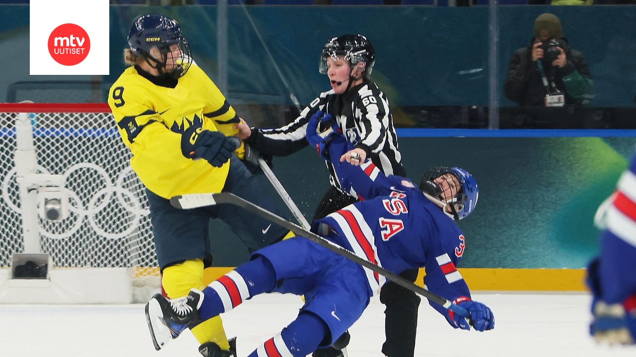 "Sikamainen" temppu olympiajääkiekossa | MTV Uutiset