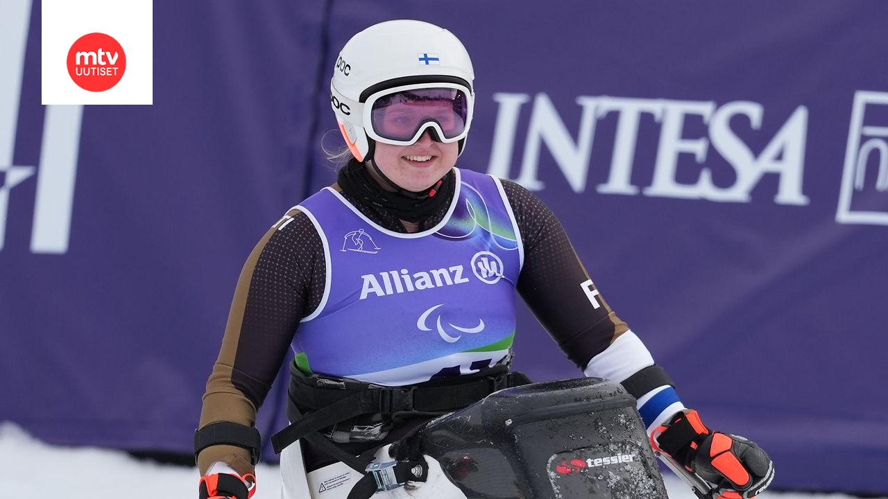 Nette Kiviranta oli neljäs paralympialaisten suurpujottelusta | MTV Uutiset