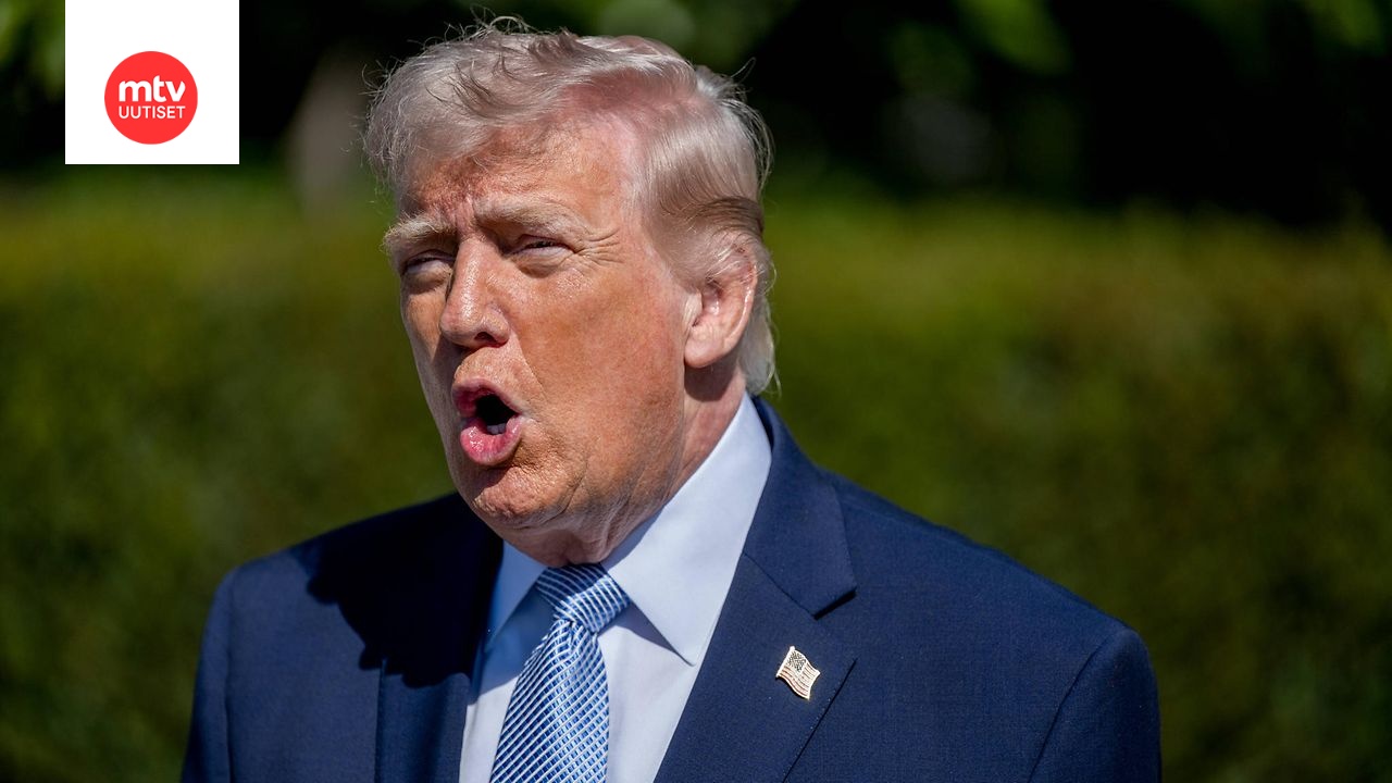 Trumpilta kummallinen selitys kuvastaan Jeesuksena | MTV Uutiset