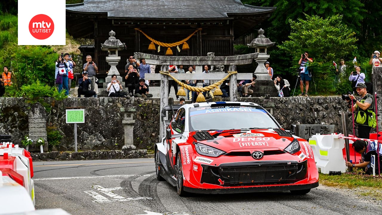 Sami Pajari kolmantena, Toyota neloisjohdossa Japanin MM-rallissa | MTV ...